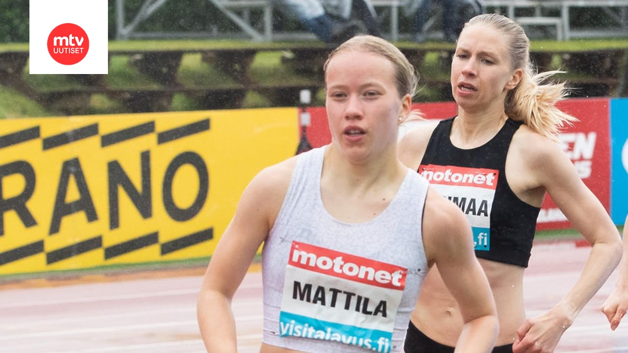 Veera Mattila juoksi EM-hopealle 800 metrillä - MTVuutiset.fi