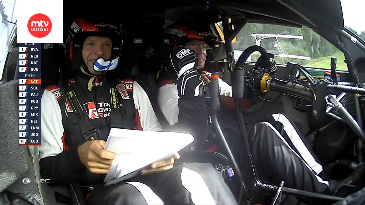 Video: Jari-Matti Latvala tuuletti iloisesti huippuonnistumistaan ...