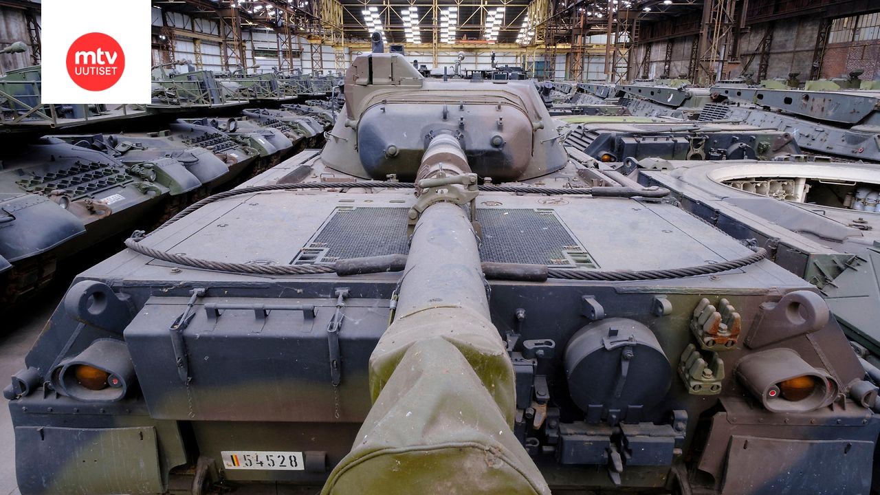 Leopard 1: Ukrainalle ostettu 49 käytettyä panssarivaunua - MTVuutiset.fi