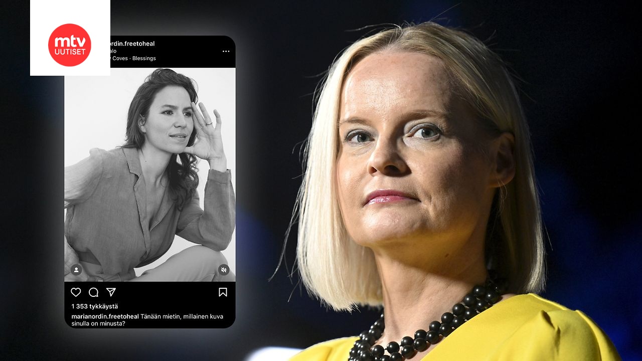 Riikka Purra kommentoi Maria Nordinin Instagram-julkaisua median kohtelusta - MTVuutiset.fi