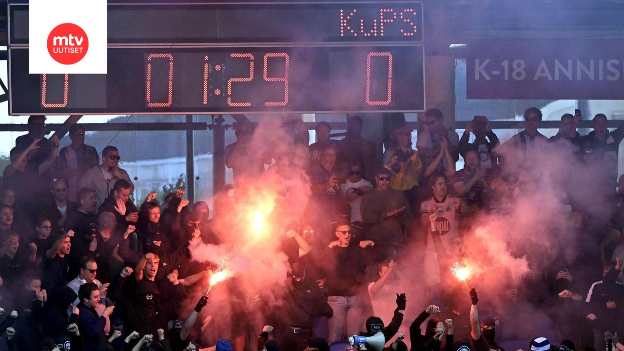 HJK-fanit polttivat HIFK-lakanan - MTVuutiset.fi