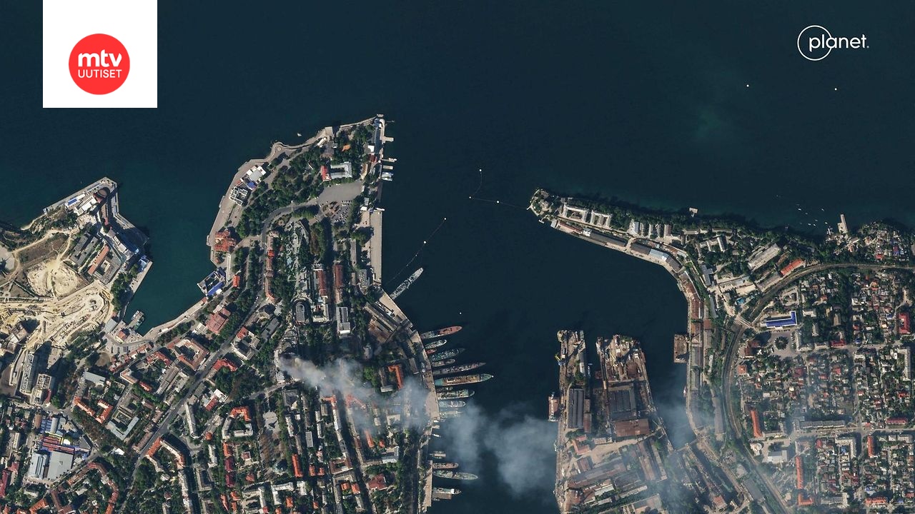 Venäjän Mustanmeren laivasto pakenee Ukrainan iskuja - MTVuutiset.fi