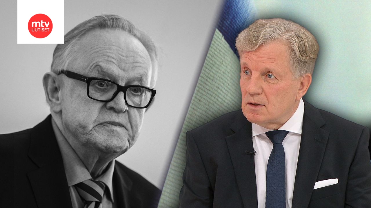 Näin Esko Aho muistelee edesmennyttä Martti Ahtisaarta - MTVuutiset.fi