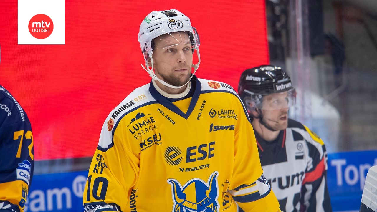 Johan Harju lopettaa uransa jääkiekkoilijana - MTVuutiset.fi