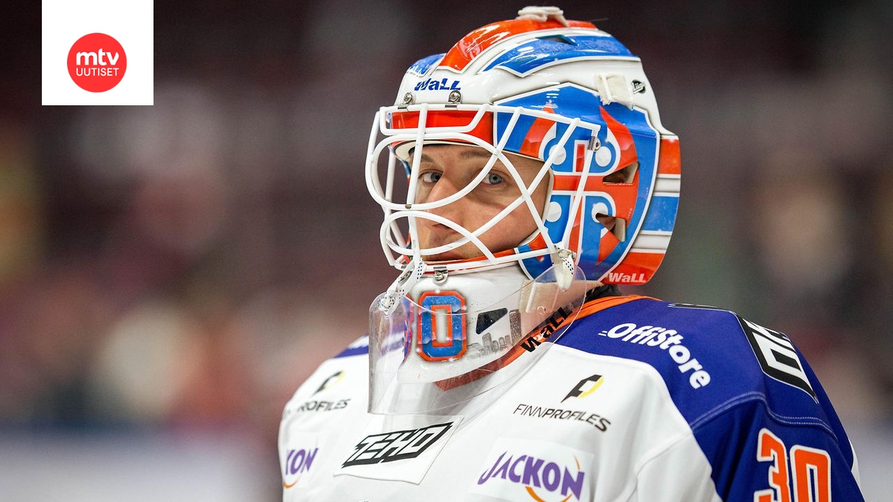 Leijonien ja SM-liigan tähtivahti Christian Heljanko, 26, tekee suoran ...