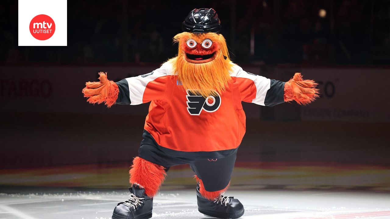 NHL: Gritty-maskotti löi vedon, treffit juniorin äidin kanssa ...