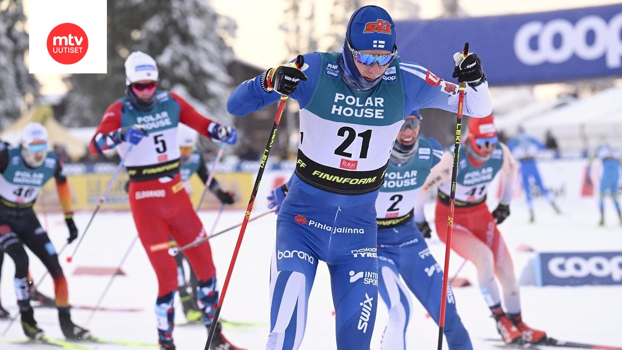 Remi Lindholm 12:s Rukan 20 kilometrin vapaalla, norjalaissensaatio Jan ...