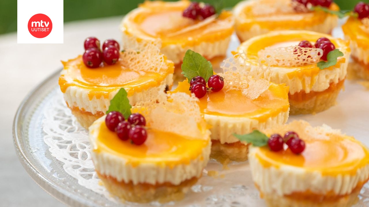 Koko Suomi leipoo: Tyrnijuustokakkuset, Merjan resepti - Resepti ...