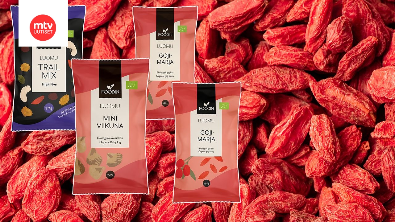 Foodin Oy:n takaisinveto neljälle tuotteelle: Viikunat ja goji-marjat ...