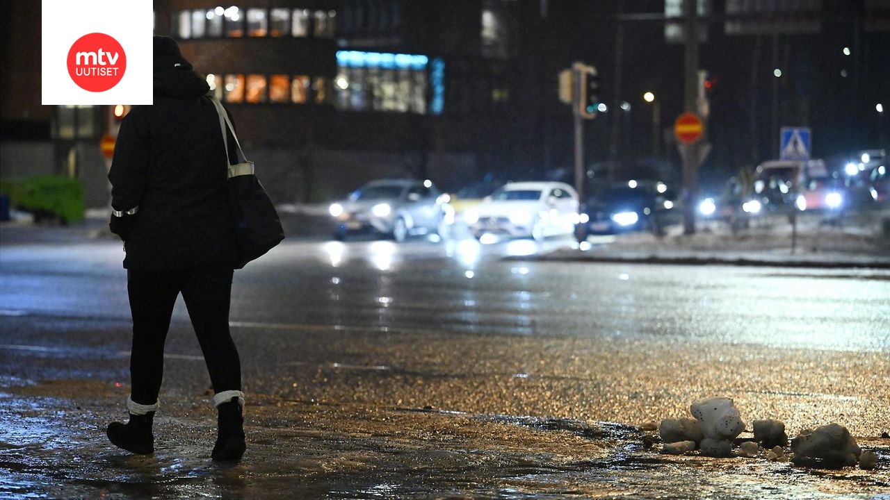 Iltapäivällä erittäin liukas keli - MTVuutiset.fi