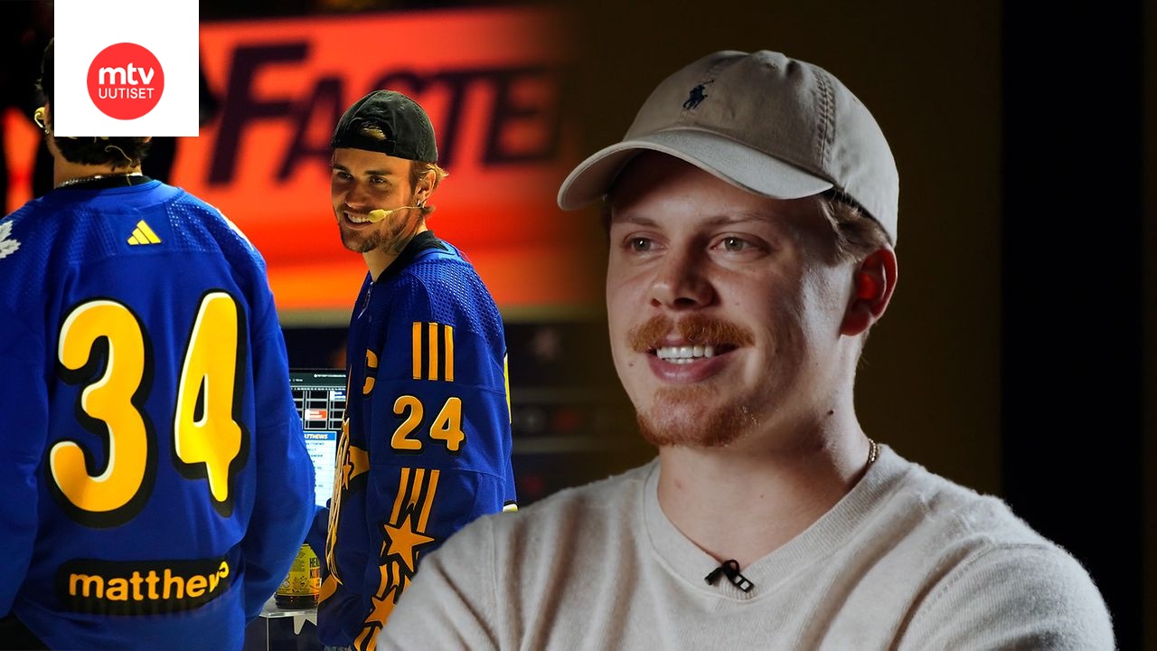 Kasperi Kapanen törmäsi NHL-joukkueen jatkoilla Justin Bieberiin ...