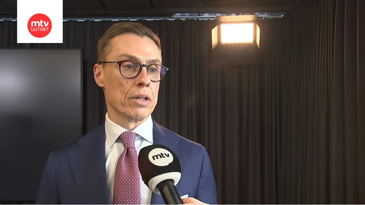 Tuleva presidentti Alexander Stubb MTV Uutisten haastattelussa ...
