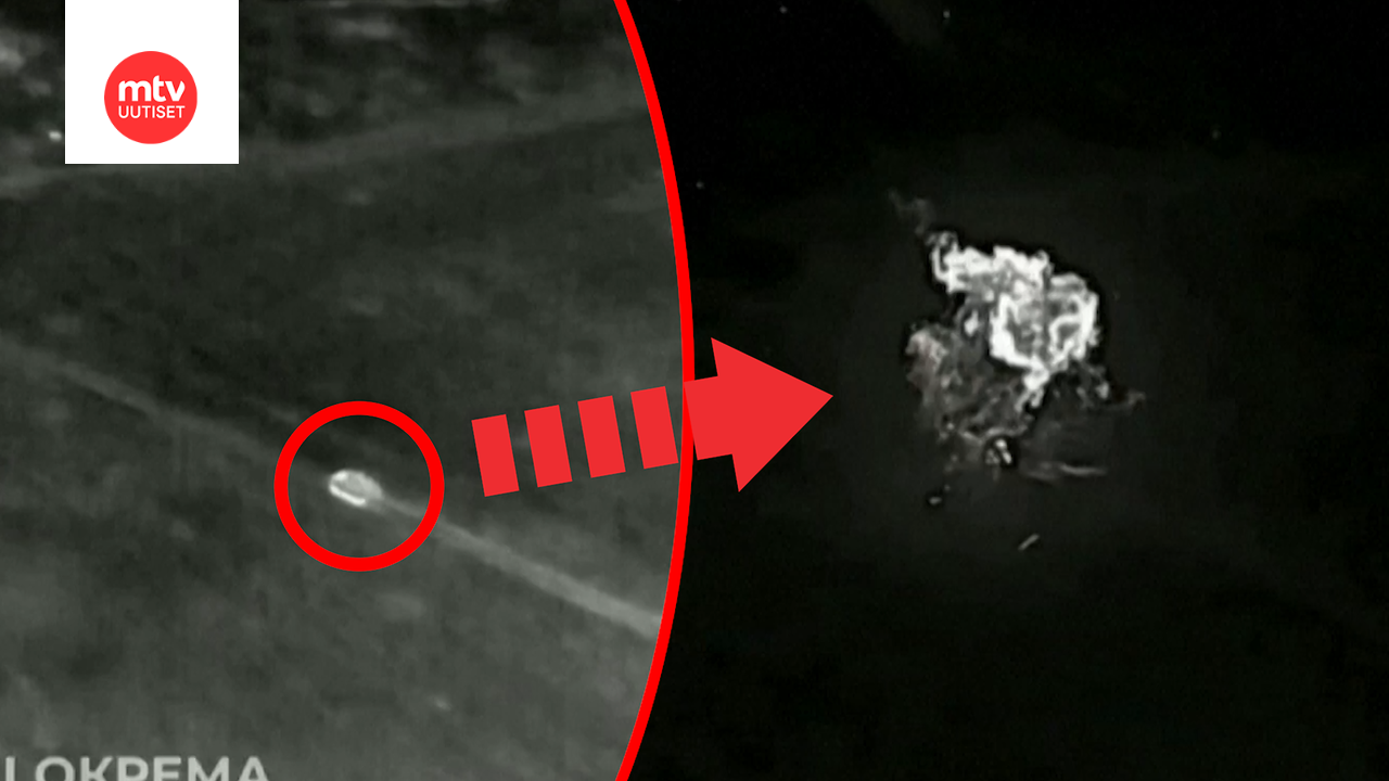 Kamera tallensi venäläispanssarin valtavan räjähdyksen Avdijivka ...