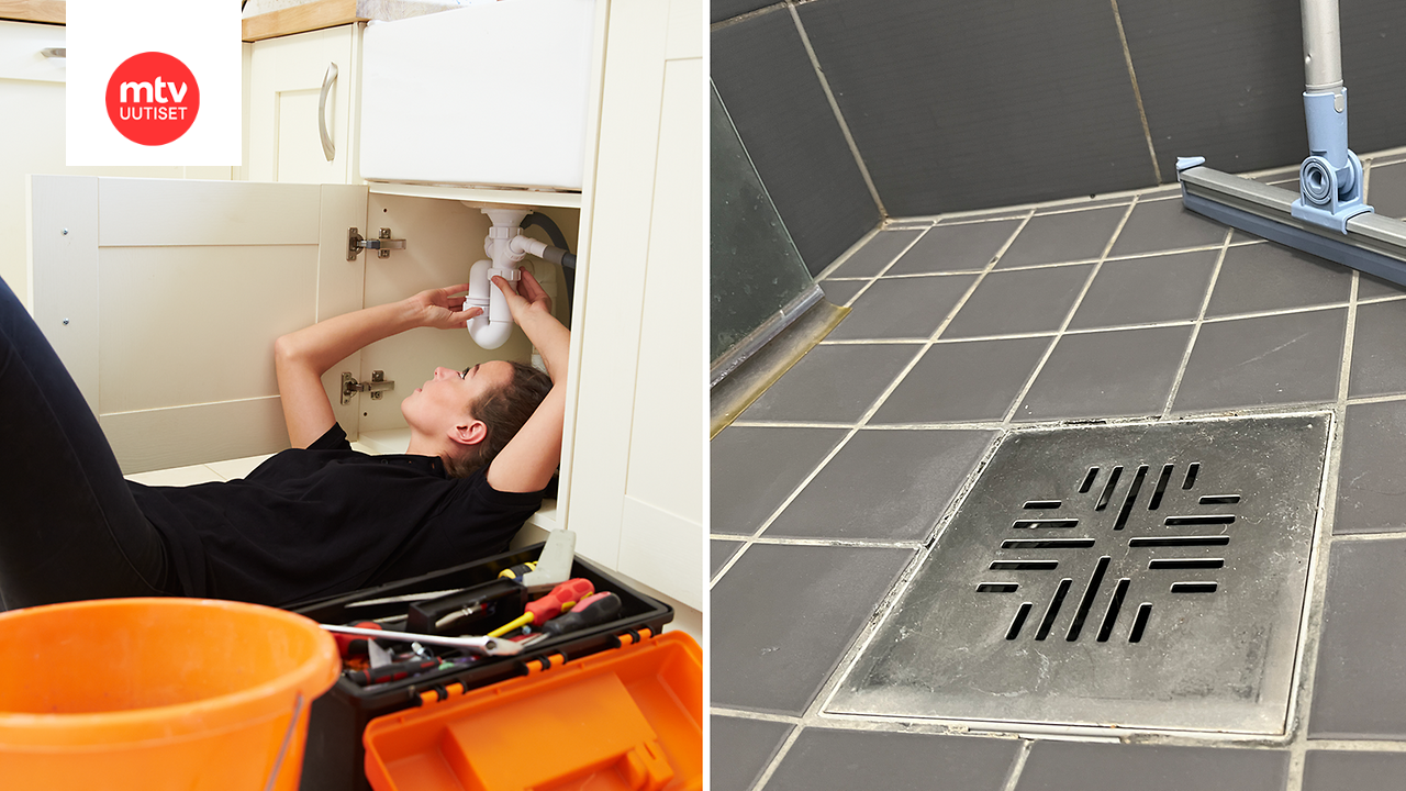 Lattiakaivon ja pesualtaan putken voi puhdistaa itse - MTVuutiset.fi