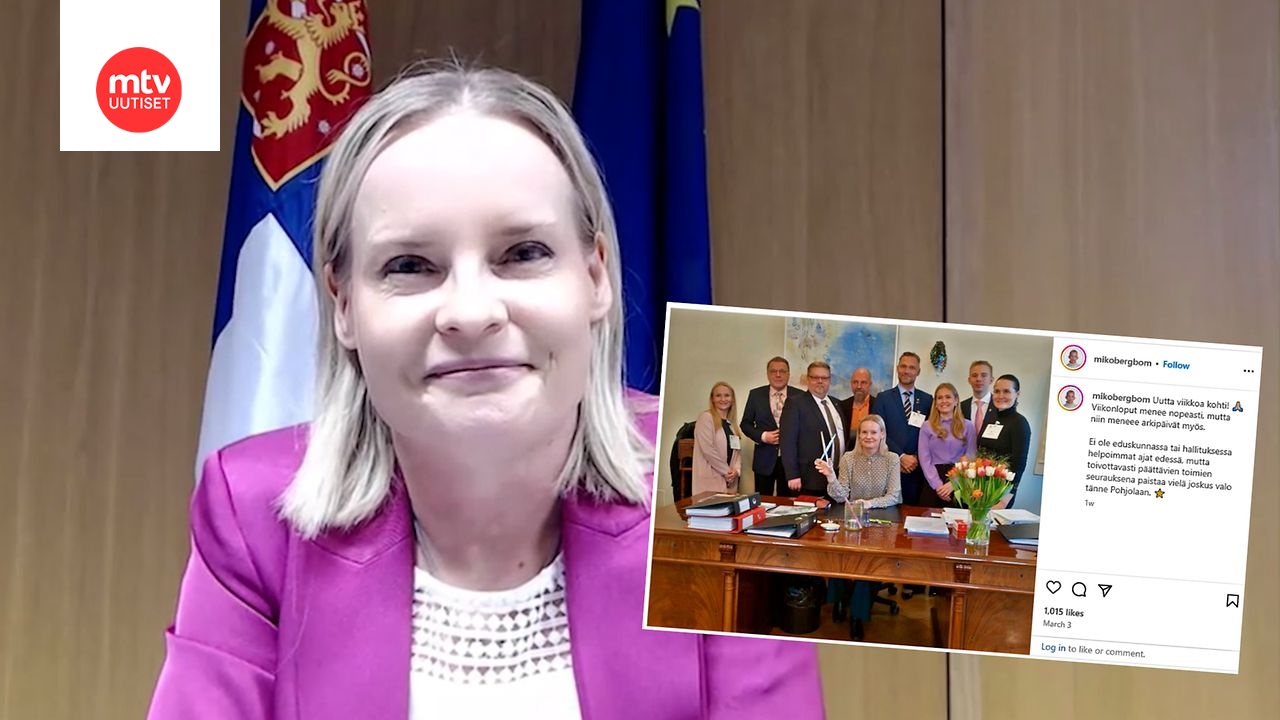 Riikka Purra otti kantaa kohuttuun leikkauskuvaan - MTVuutiset.fi