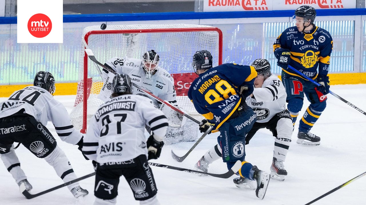 Lukko-vahvistus Antoine Morand ilmiliekeissä SM-liigan pudotuspeliavauksessa - MTVuutiset.fi