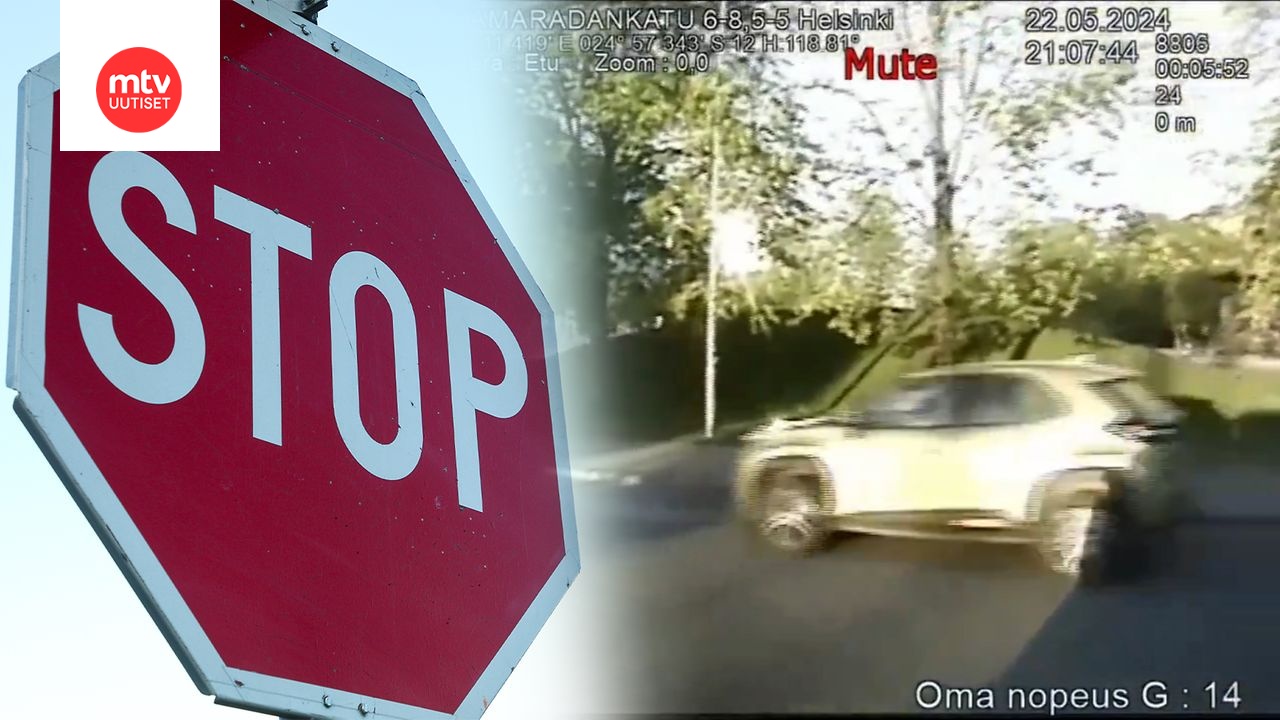 Stop-merkki edellyttää pysähtymään, poliisi muistuttaa - MTVuutiset.fi