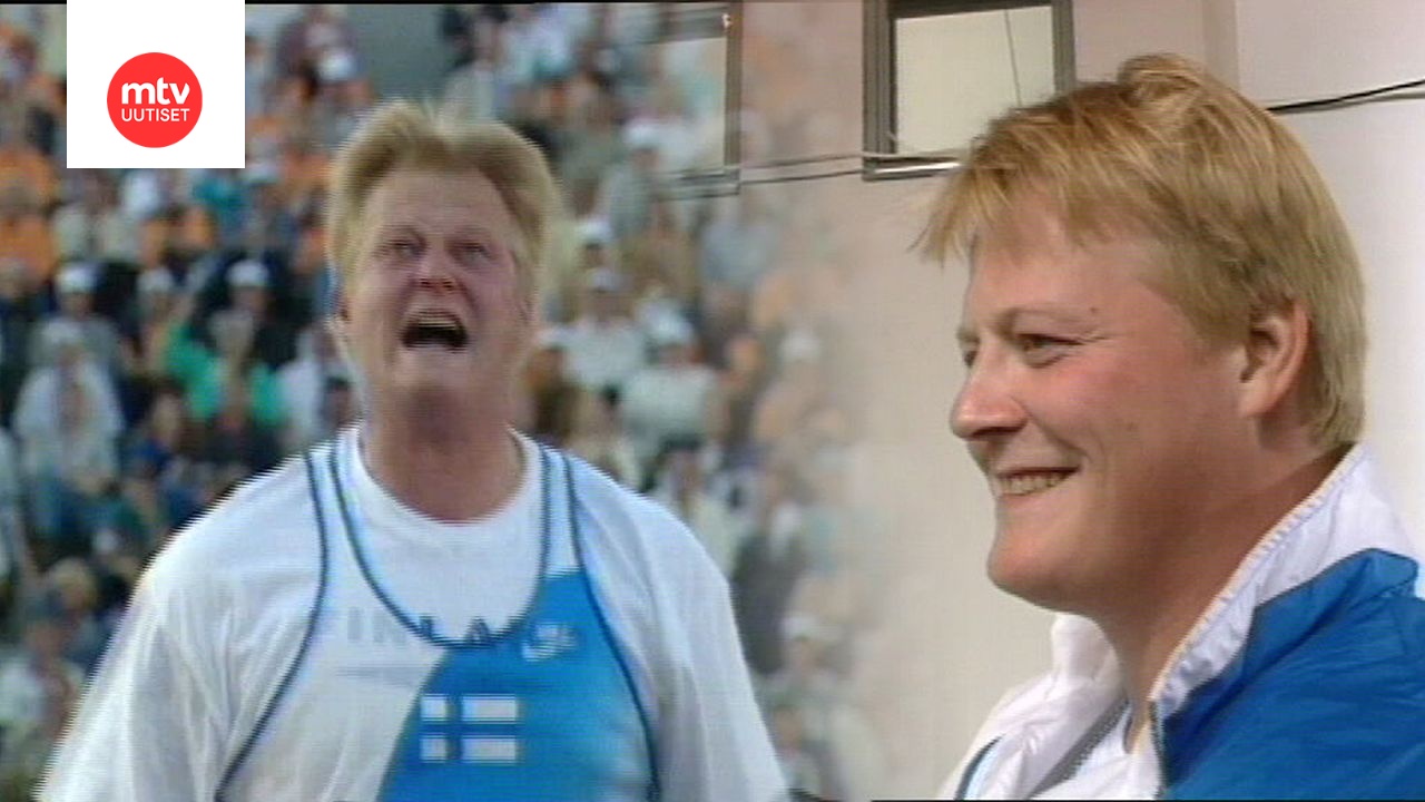 Seppo Räty haistatti epäiljöilleen Helsingin EM-kisoissa 1994 ...
