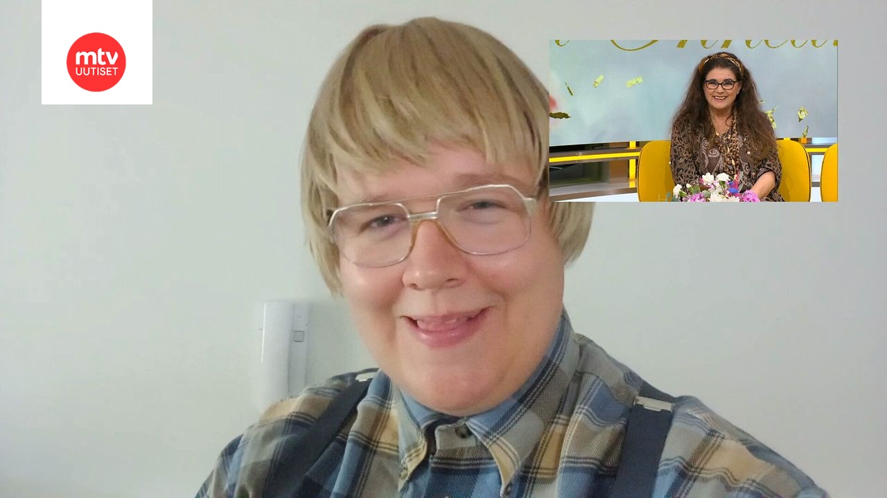 Näin Putous-hahmo Matti McConaughey onnitteli Riitta Väisästä tämän ...