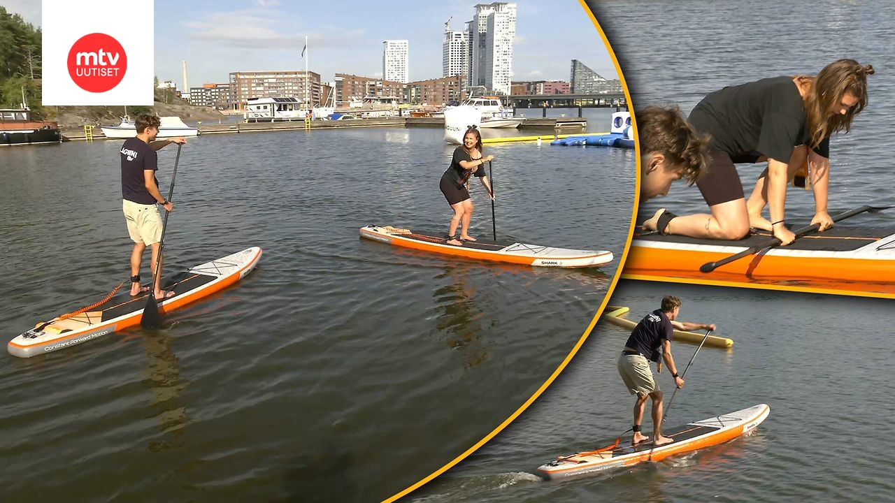 SUP-lautailun tekniikka haltuun - MTVuutiset.fi